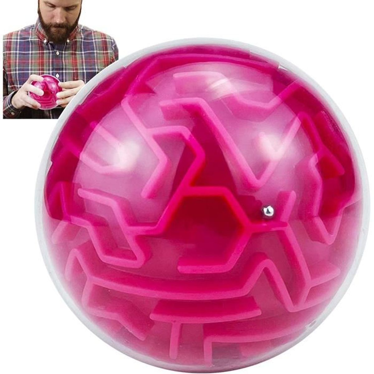 Boule de Labyrinthe | Mémoire séquentielle Puzzle Ball Casse-tête Jeu Jouet,Labyrinthe Boule ...