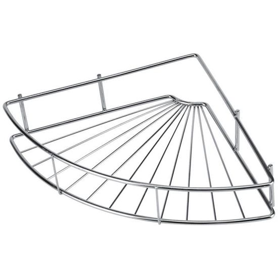 Dilwe Tablette de douche Rangement d'étagère de douche en acier ...