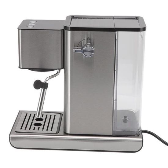 HURRISE Cafetière automatique Machine à café avec mousseur à lait 20Bar ...