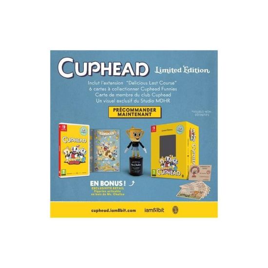 Cuphead Limited Edition Nintendo Switch - Cdiscount Jeux vidéo