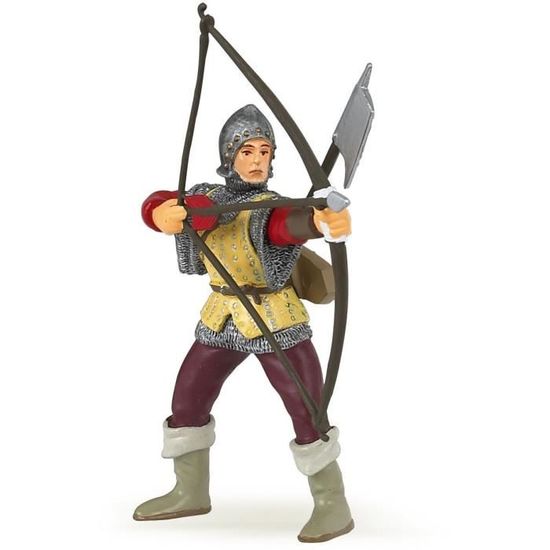 Figurine Archer Rouge - PAPO - Le Monde Medieval - Pour Enfant de 3 ans ...
