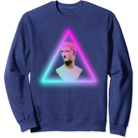Statue Grecque Vaporwave. Art Esthétique Des Années 80 Sweatshirt[J7336 ...