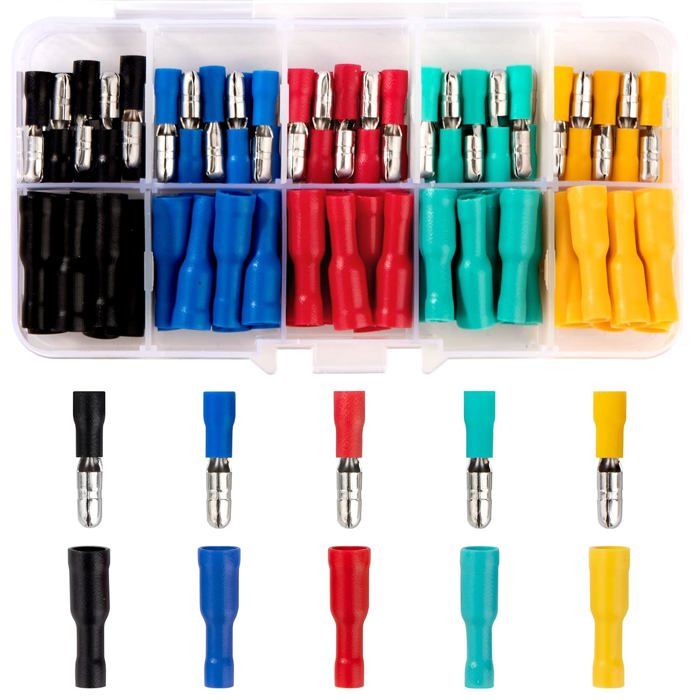 Connecteurs à cosses électriques Connecteurs électriques automobiles pour câblage électrique et ...