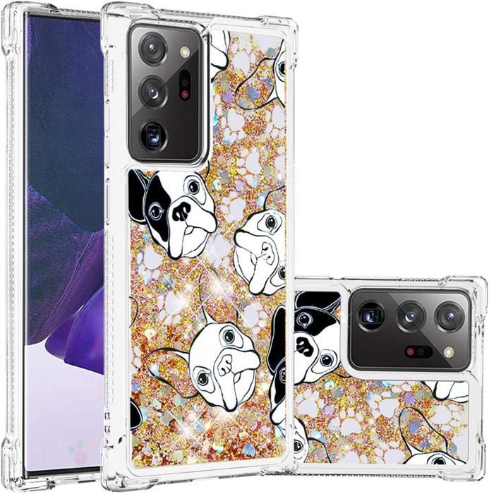 Coque Samsung Note 20 Ultra Glitter Liquid Shiny Sparkle Quicksands ...