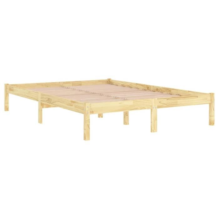"Bon plan" Lit Double en bois, pour adolescent/Adulte, Cadre de lit ...