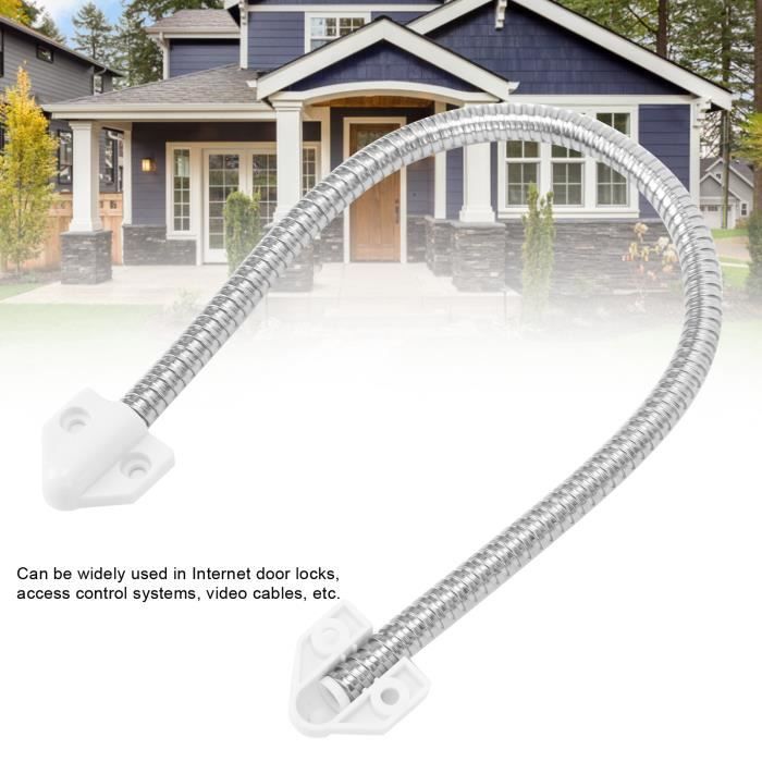 RAI Fermoir de porte en métal fermoir de porte à montage apparent pour ...