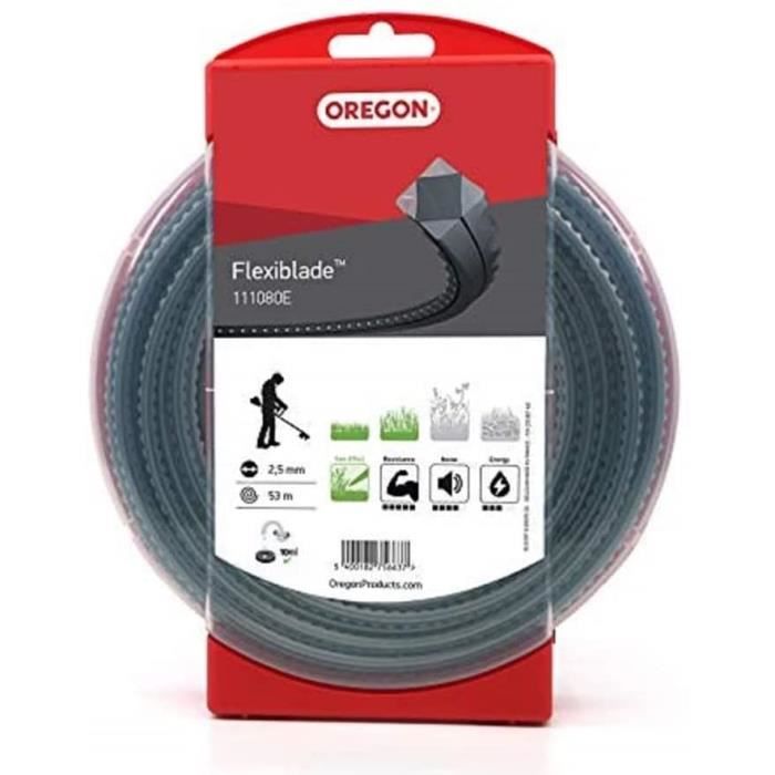 111080E Fil de coupe strié FlexiBlade, 2,5 mm, rouleau de 53 m A154 ...