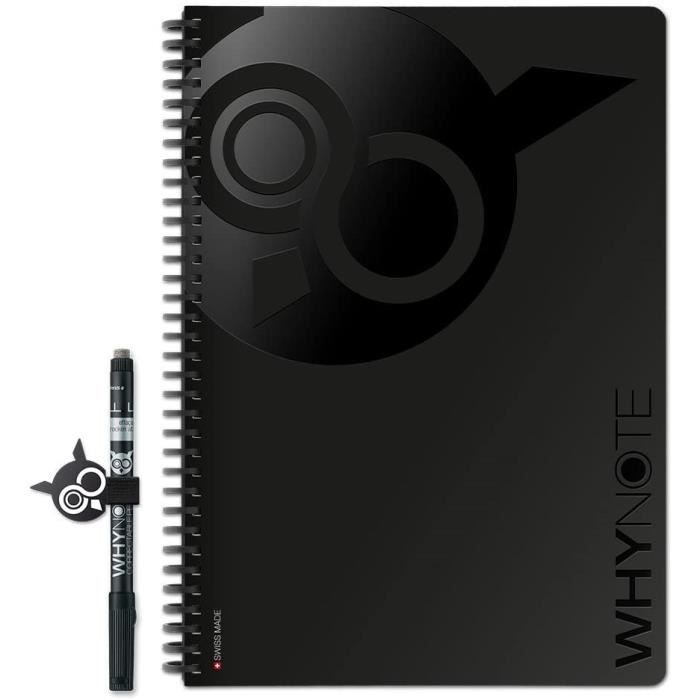 Bloc note A4 – Votre tableau blanc et son stylo effaçable dans un ...