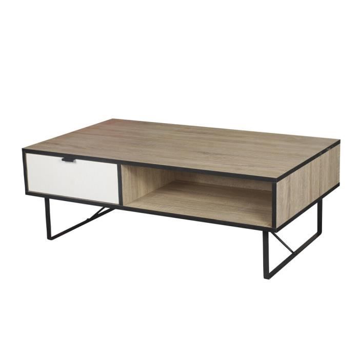 Mysa Salontafel Felix Naturel - Cdiscount Maison