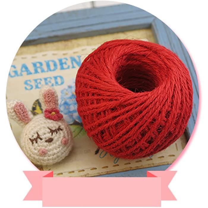 Corde De Ficelle Naturelle De 2 Mm, 15 Types De Couleurs En Option ...