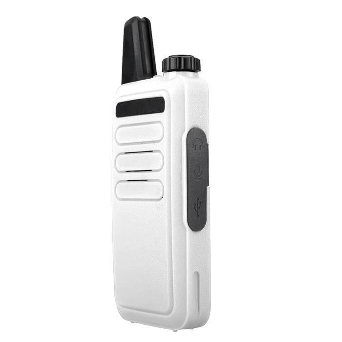 Cikonielf Micro talkies-walkies Mini talkie-walkie radio bidirectionnel ...