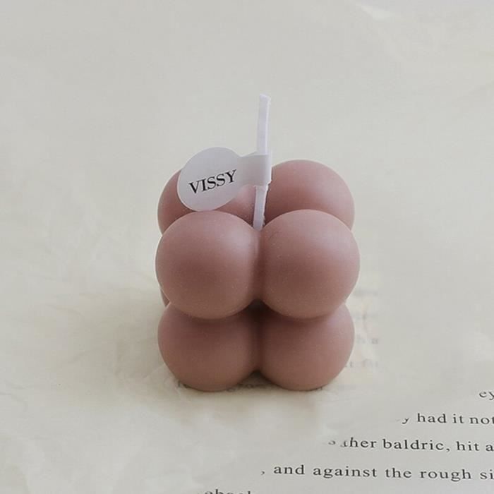 Vitrine Pour Collectionneur CRAZE Creative Small Bubble Cube Candle Soy Wax Aromatherapy Scented ...