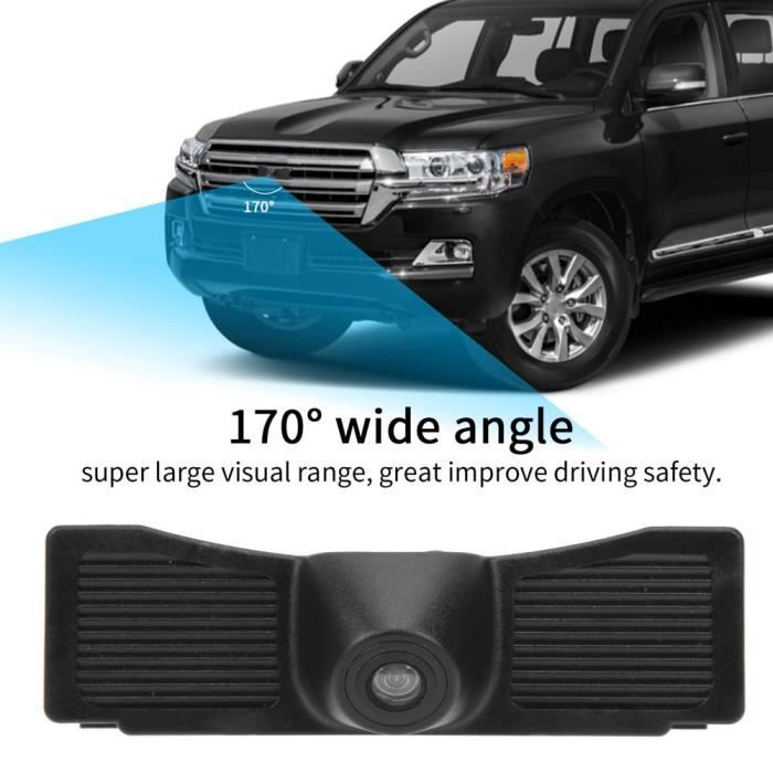 Caméra avant de voiture de vue avant CCD 12 V haute définition 170 ...
