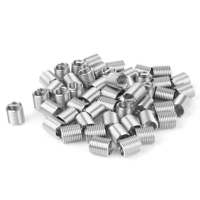 Fdit insert fileté Inserts de filetage hélicoïdal de fil enroulé d ...