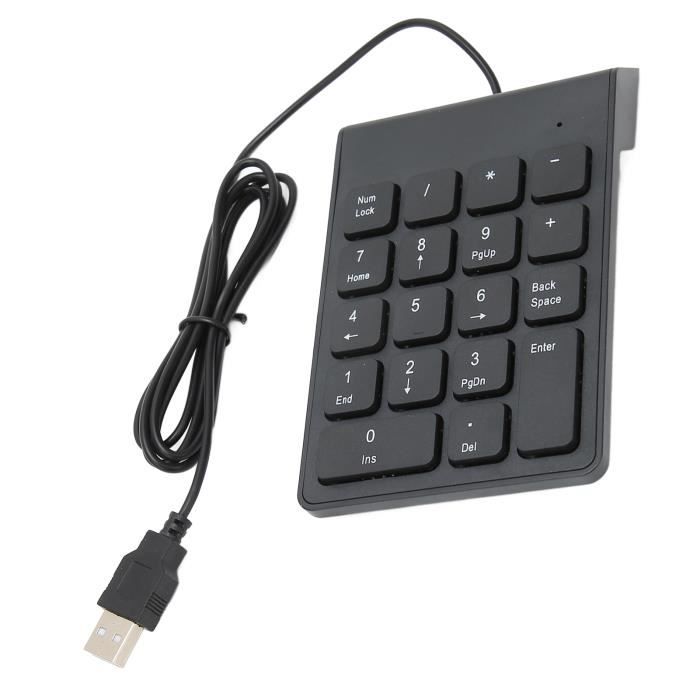 TMISHION Mini clavier numérique Clavier numérique USB Mini 18 touches ...