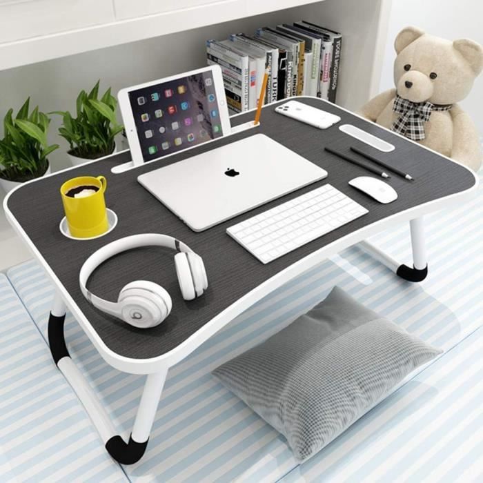 Table De Bureau Réglable Pour Ordinateur Portable, Bureau Portable ...
