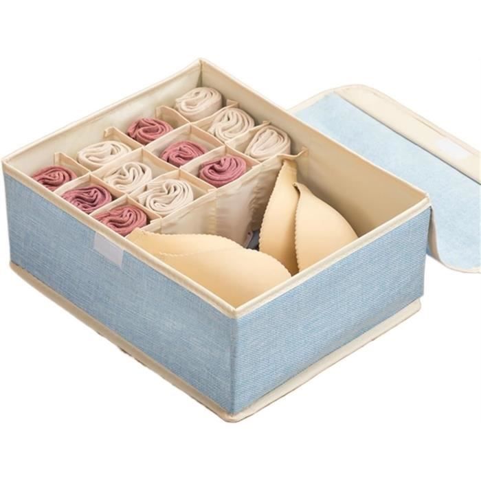 Organisateur Vêtements Placard, Boîte Rangement Compartiment ...