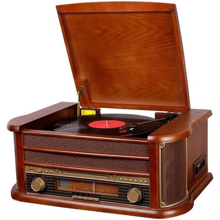 Tourne-Disque rétro disques vinyles, Platine Vinyle Bluetooth à ...