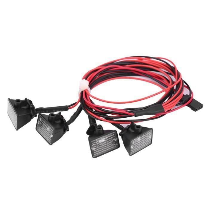 GK04583-RC LED toit lumière RC Crawler Roof Lights LED Light Bar Lampe ...