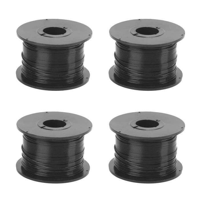 Câble torsadé métallique - ZERONE - Attaches de fil 4pcs - Fil de Fer ...