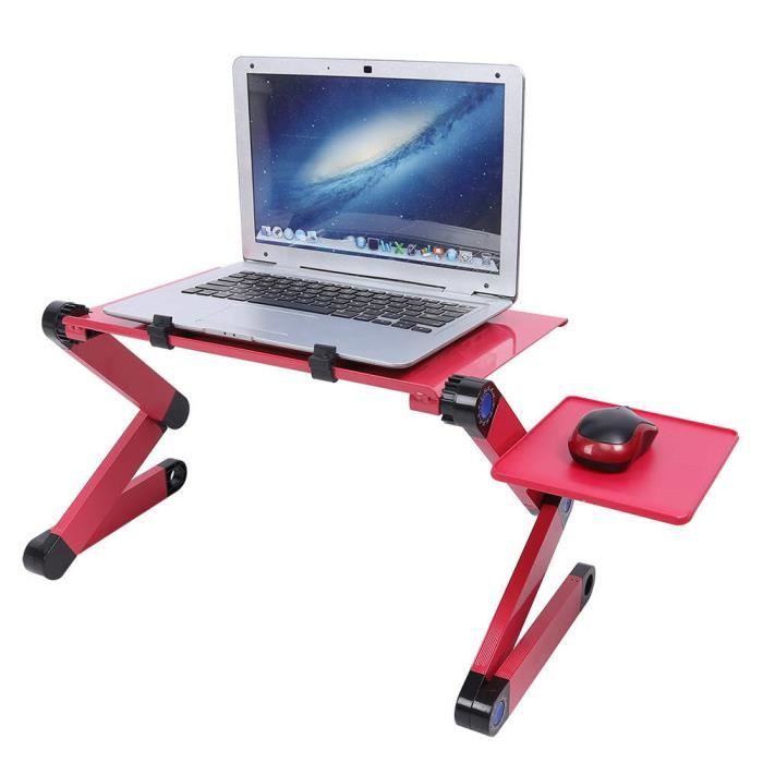Support PC Table Ordinateur Portable Tablette Table de Lit Pliable ...