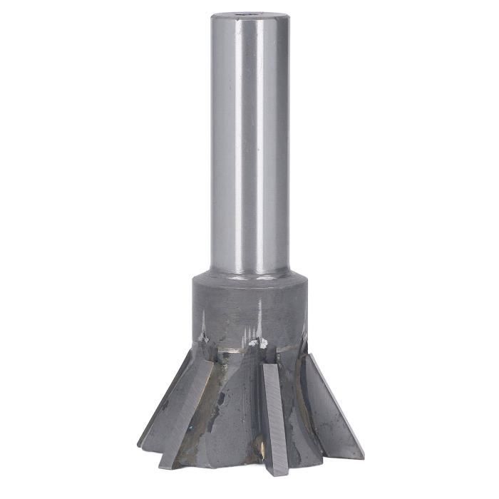 Fraise à queue d'aronde à 60 degrés Fraise à queue d'aronde 60 mm 60 ...