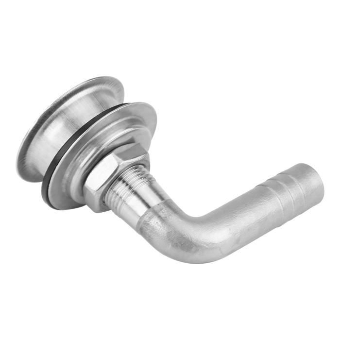 Ashata 90°Évent réservoir carburant bateau en inox marin 5/8 ...