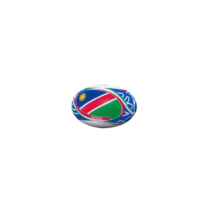 Ballon de Rugby Namibie RWC 2023 - GILBERT - Taille 5 - Rwc23 flag ball ...