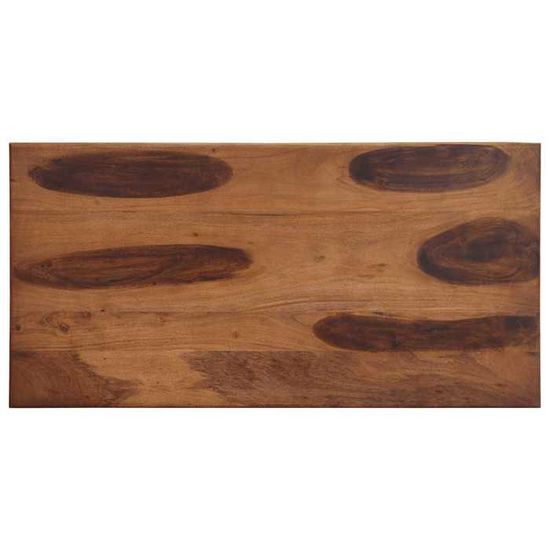 Bon marché * Table à manger - JILL'S Table cuisine - 120x60x77 cm bois ...