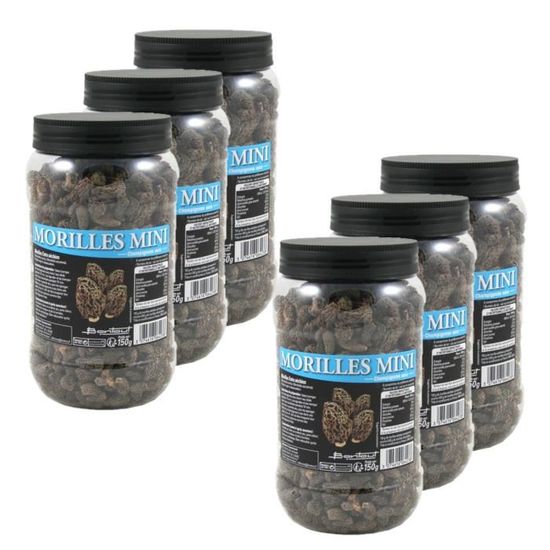 Bontout - Lot 6x Morille mini - Pot 150g - Cdiscount Au quotidien
