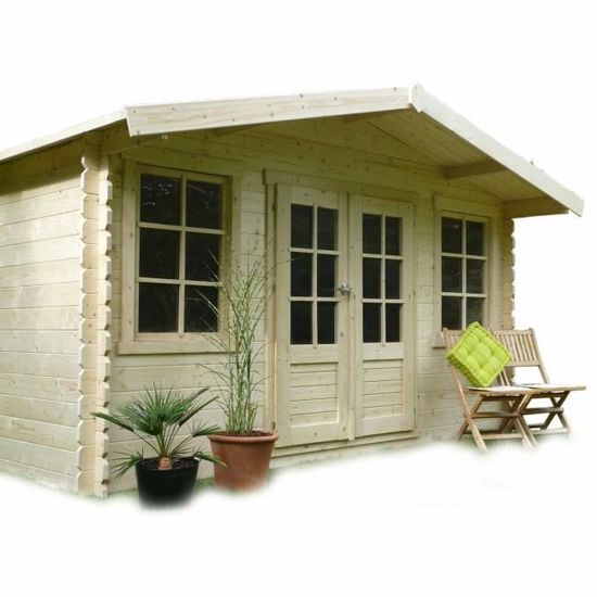 SOLID Abri de jardin Dole 388x298-690cm - Cdiscount Jardin