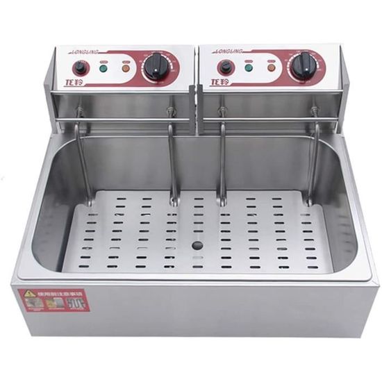 Friteuse électrique Commerciale 20L, friteuse monocylindre à M Hors ...