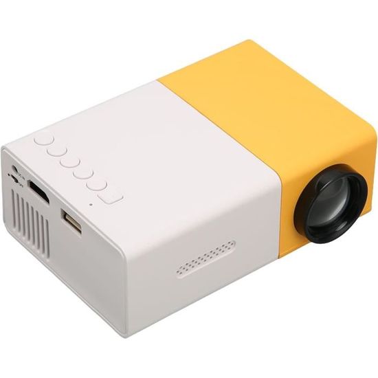 Mini Projecteur De Film, 200 Lm Usb 100‑240V Hifi Smart Home Projecteur ...