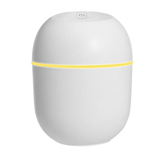 Mini humidificateur ultrasonique portatif d'air 220ml diffuseur d'huile essentielle LED lumière ...