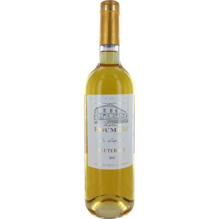 ROUMIEUX Sauterne Vin de Bordeaux - Blanc - 75 cl - La cave Cdiscount