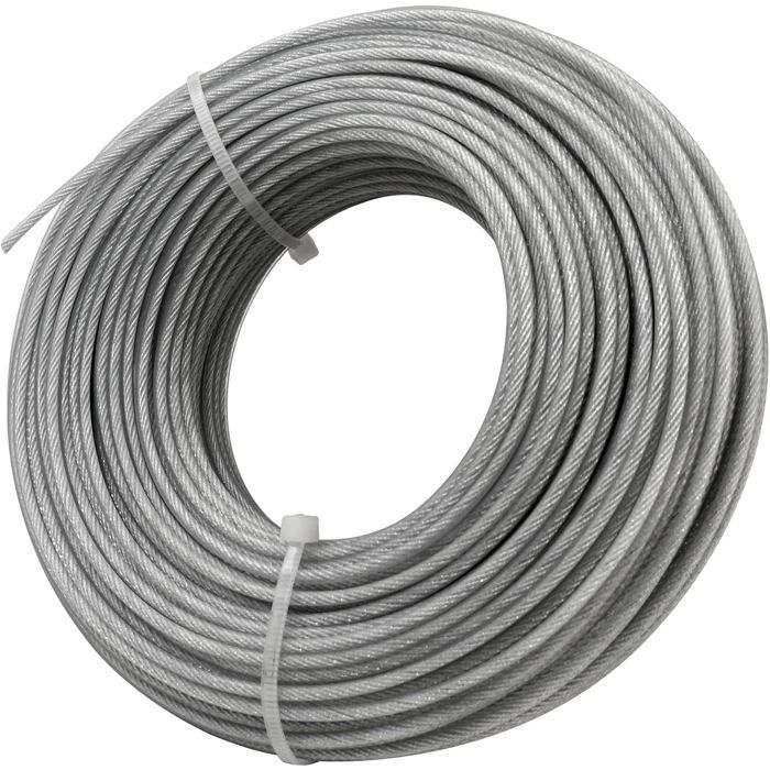 Fil Coupe Bordures en Acier et Nylon 2,4mm Diamètre Fil pour ...