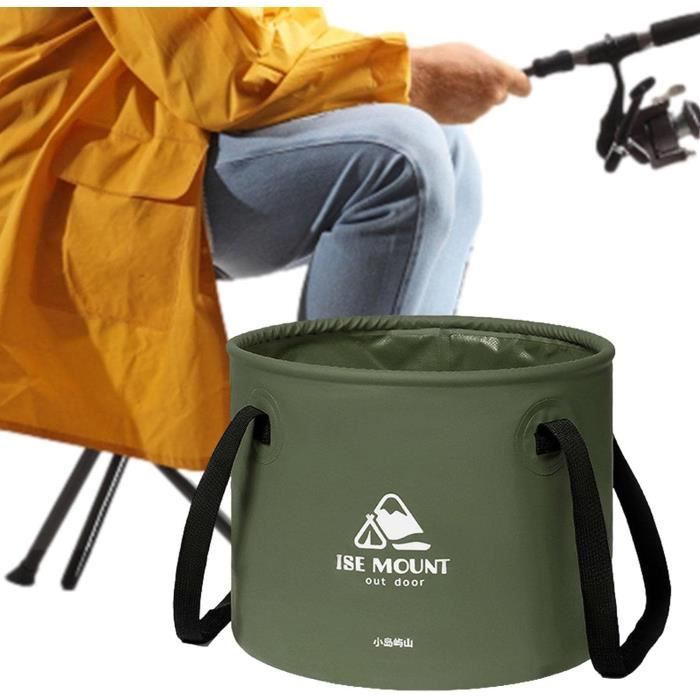 Seau Pliable Avec Poignée | Seau Pliant Portable Ultra Léger Extérieur ...