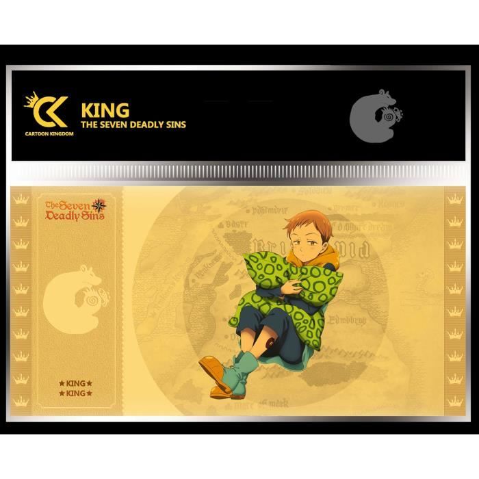 Carte Seven Deadly Sins - King - Golden Ticket Cartoon Kingdom CK-SD03 ...