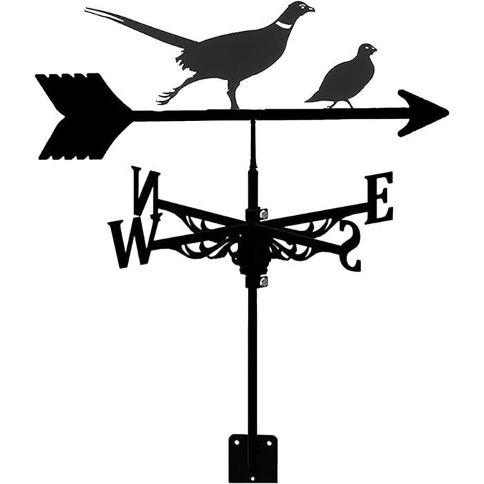 Girouette en Acier Inoxydable girouette for Jardin créatif Faisan ...