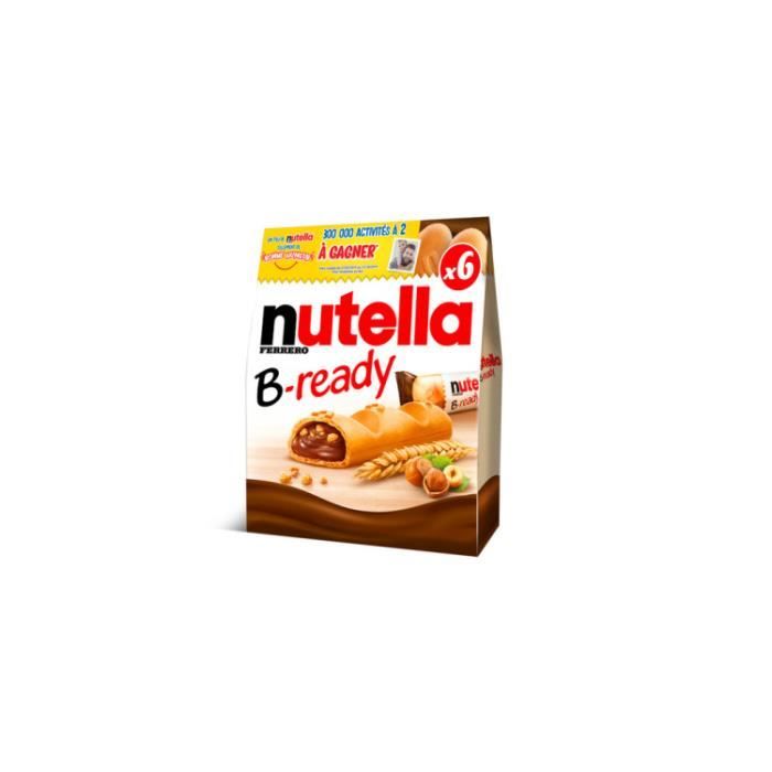 FERRERO Nutella B-ready - 6 pièces - 132 g - Cdiscount Au quotidien