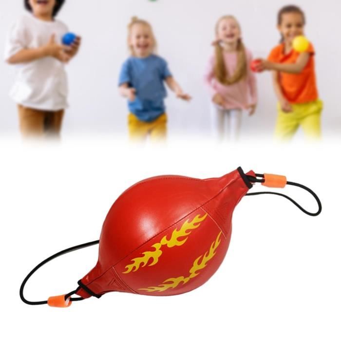 Red - Sac de boxe réflexe en PU, sac de frappe à Double extrémité pour ...