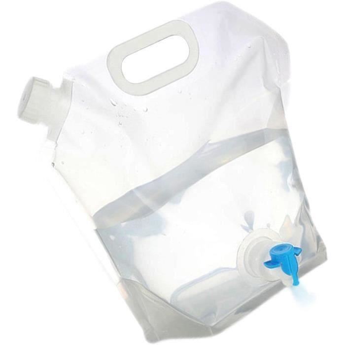 Bidon Pliables et Portables,d'eau Portable,Bidon d'eau Poche,Sac d'eau Pliable,Eau Conteneur ...