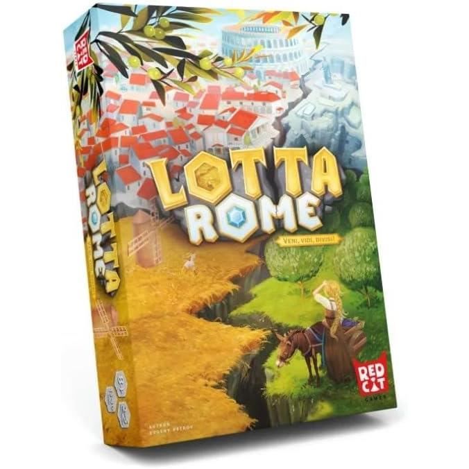 Jeu de société - Lotta Rome - Blackrock Games - Jeu de plateau - 20 min ...