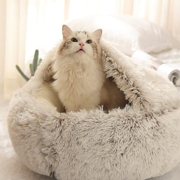 Lit Pour Chat Et Petit Chien - Taille Moyenne - Sac De Couchage ...