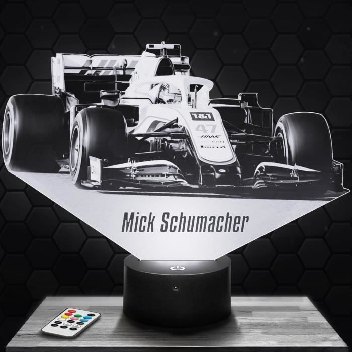 Lampe De Chevet, Veilleuse Tactile Formule 1 M. Schumacher F1 Team ...