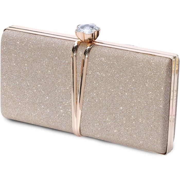 Sac De Soirée En Strass Femme Diamond Embrayage Sacs À Main D'Épaule De ...
