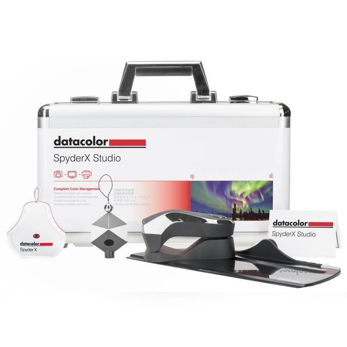 Kit de calibrage des couleurs - Datacolor SpyderX Studio - depuis la ...