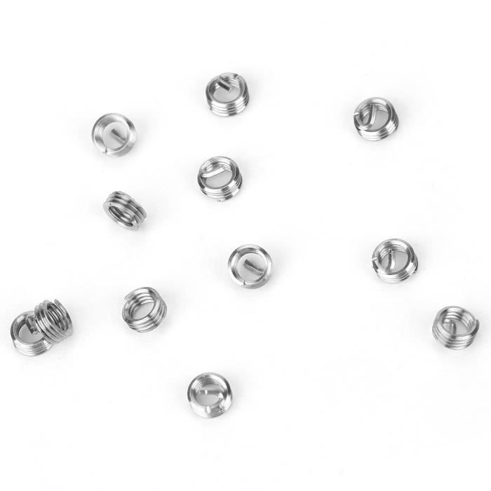 EJ.life insert de fil enroulé 100 pcs M3 Acier Inoxydable SS304 ...