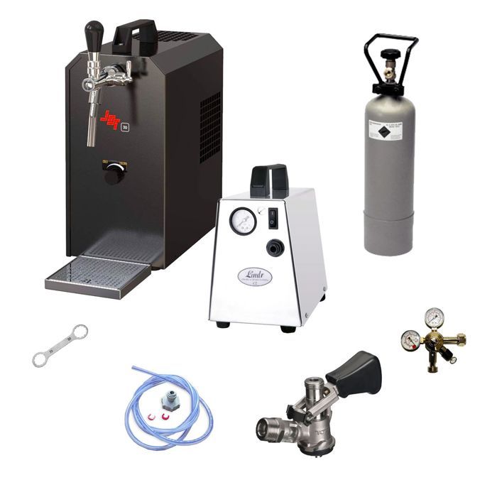 Tireuse à bière - JET 30 - Pompe à bière 1 ligne - 30 litres/h - Professionnelle - Type D ...