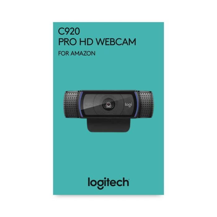 Logitech , Webcam C920 HD Pro pour AMZ, Appels et Enregistrements Vidéo ...